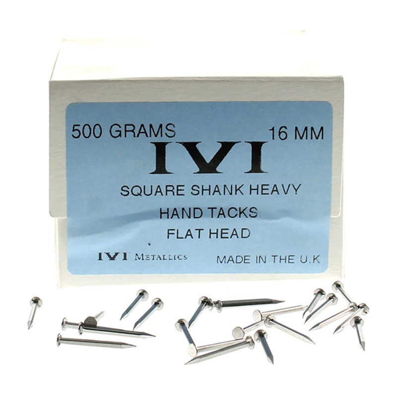 IVI Hvy Flat Head Tacks Square Shank